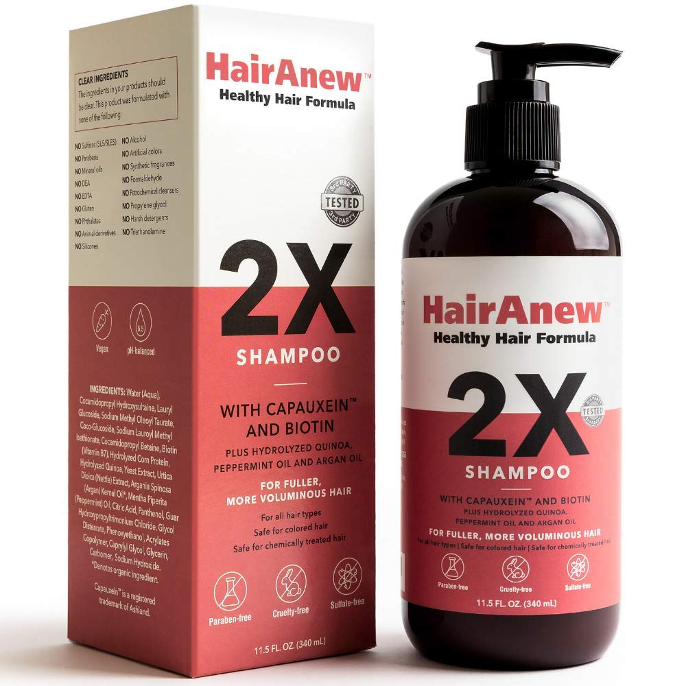 HairAnew 2X Shampoo – Naturenetics